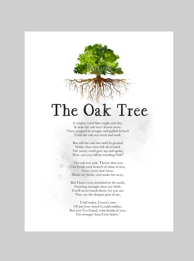 Mighty Oak Tree Quotes