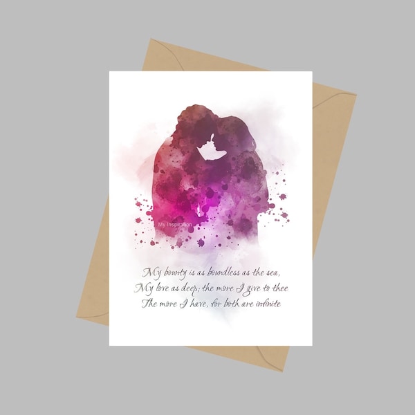 Romeo and Juliet Card - Etsy