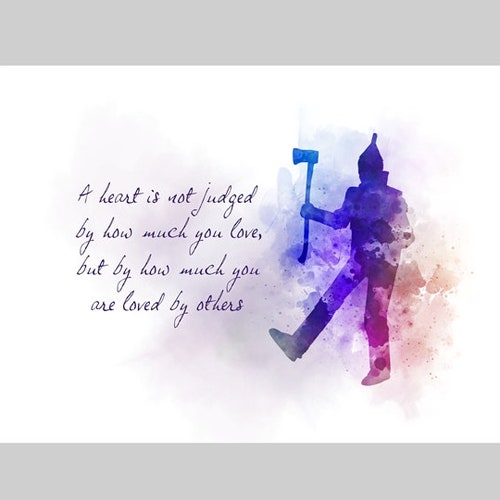 Scarecrow Quote Art Print Wizard Of Oz Nursery T Wall Etsy