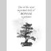 Bonsai Tree Quote ART PRINT One of the Most Important Tools of Bonsai ...
