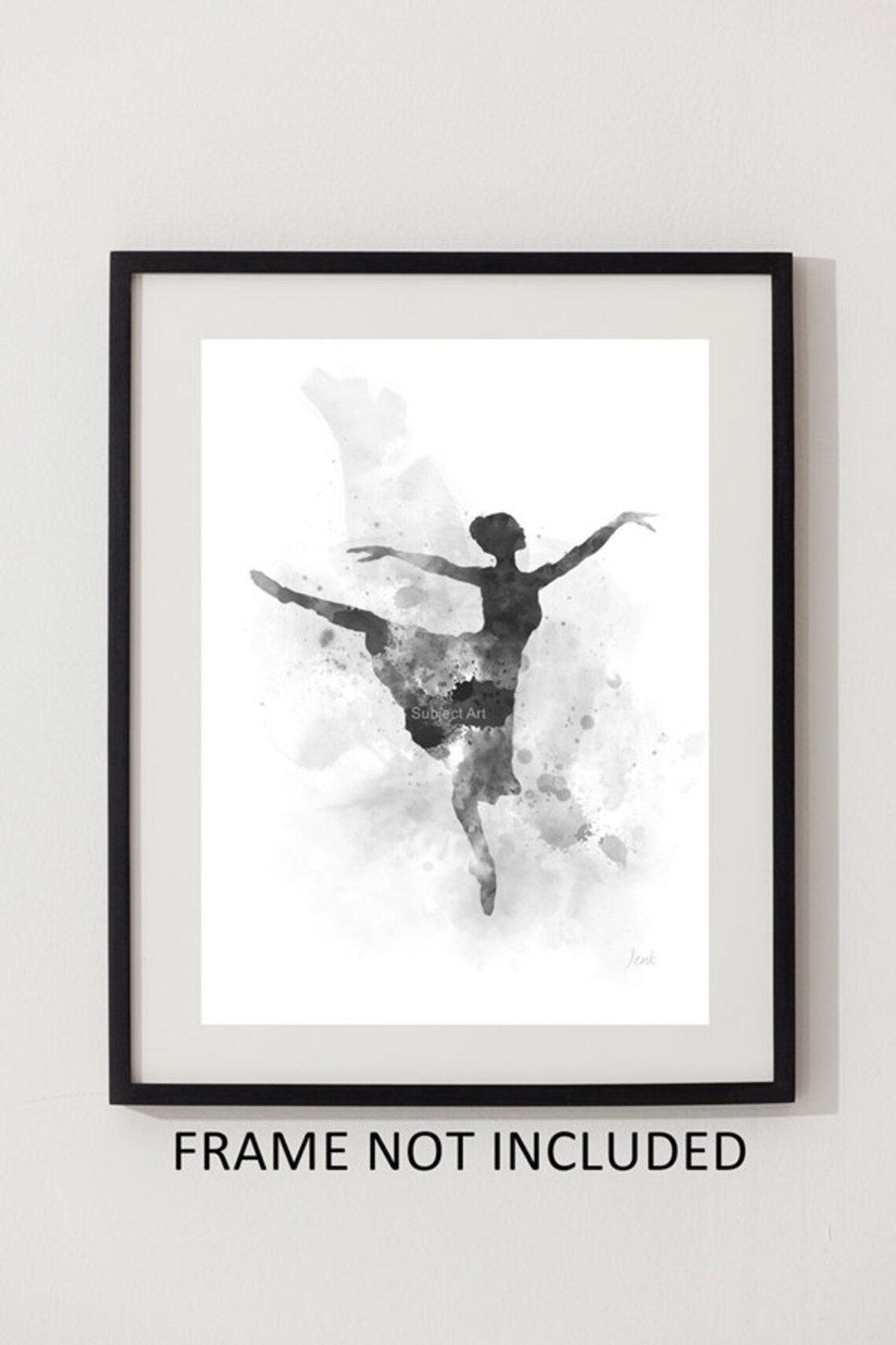 Ballerina ART PRINT Ballet Dancer Dance Gift for Her Wall | Etsy