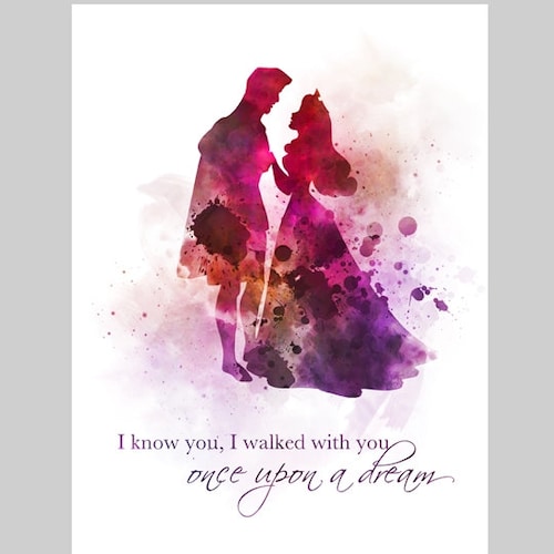 Belle Quote ART PRINT Beauty and the Beast Princess Nursery | Etsy