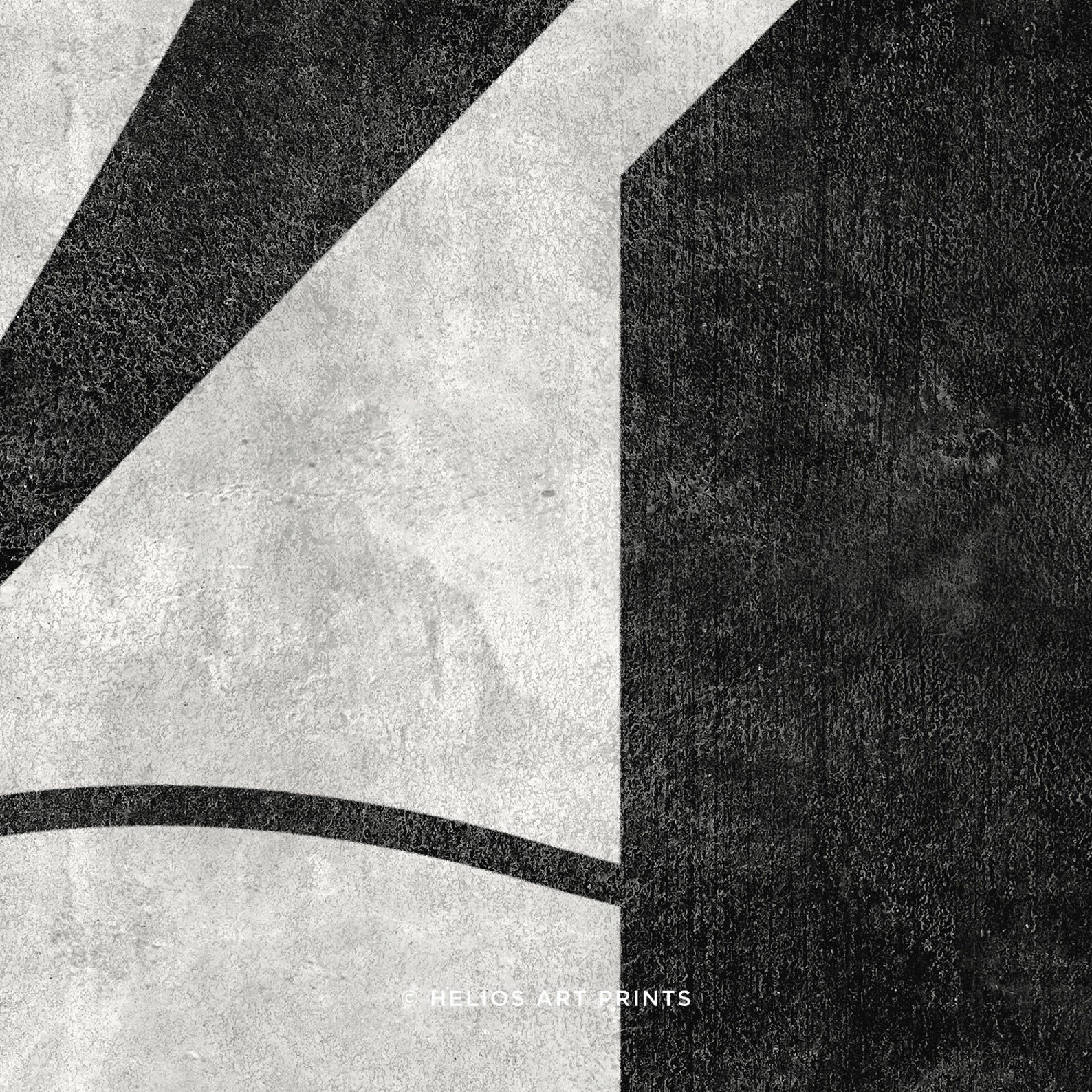 Distressed 4 Classic Typeface Numeral Character Scandinavian Wall Art ...