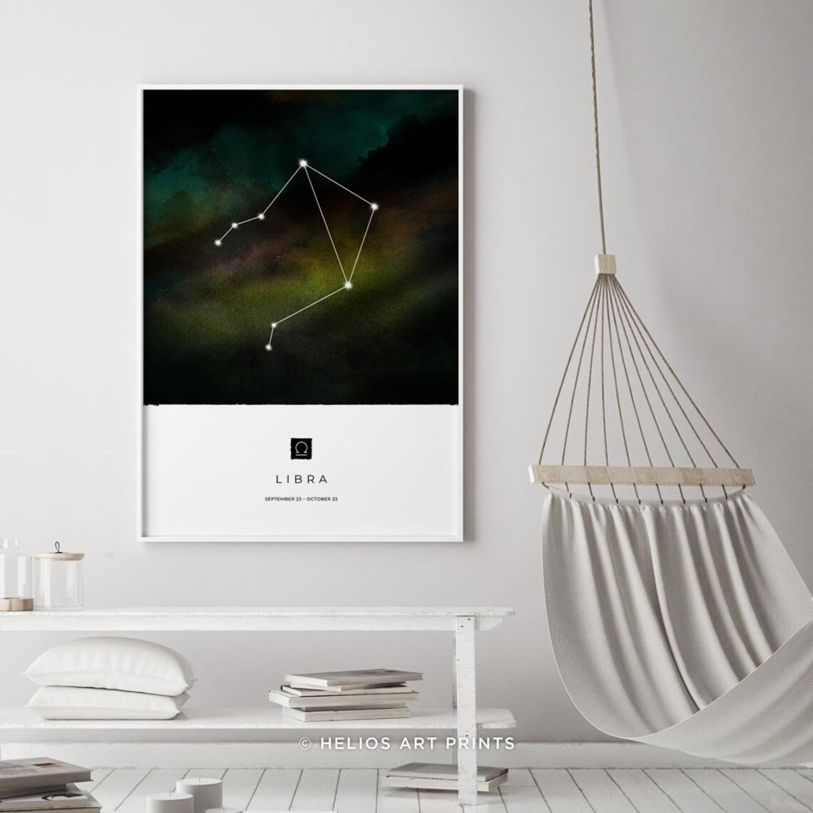 Libra Constellation Art Print Star Sign Printable Wall Art - Etsy