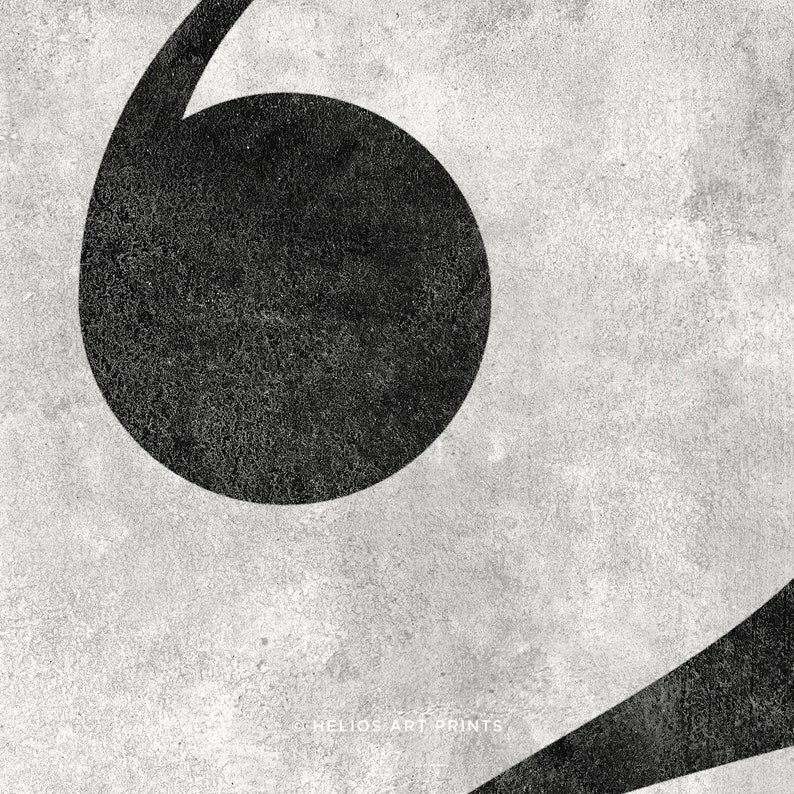 Elegant Number Two Print. Distressed 2 Classic Typeface Number - Etsy