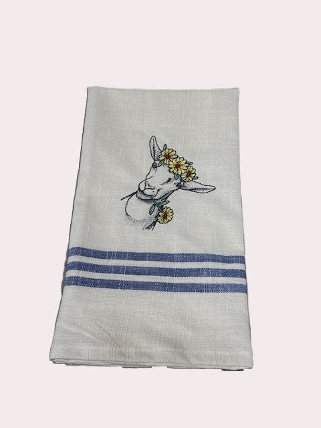Farmhouse Goat Towel - Etsy
