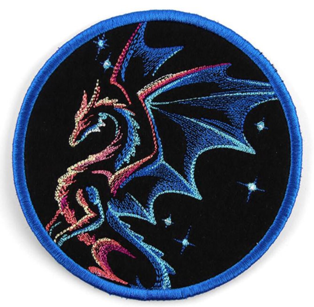 Dragon Iron on Patch - Etsy