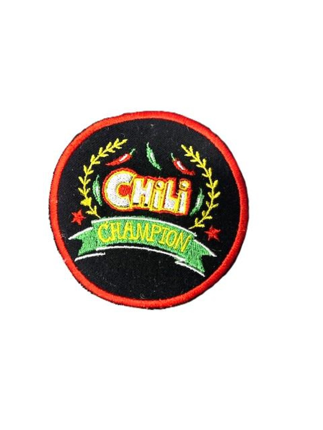 Chili Champ Iron on Patch - Etsy