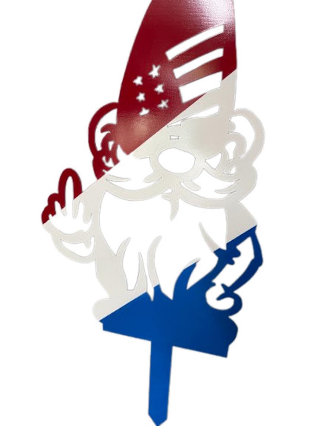 Middle Finger Yard Sign – Middle Finger Lawn Decorations – BSBF