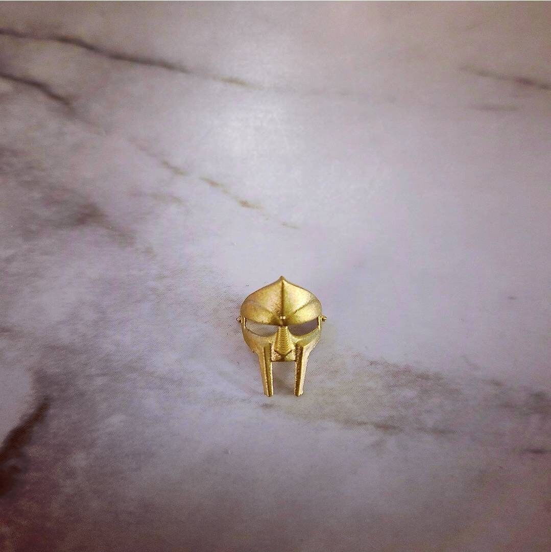 Miniature MF DOOM Mask | Etsy