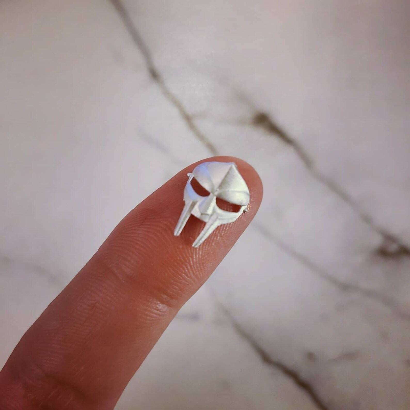 Miniature MF DOOM Mask - Etsy Australia