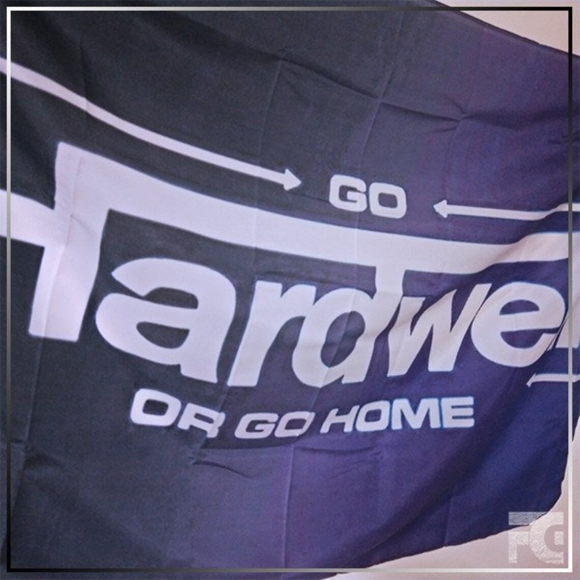 EDM Rave Flag Go hardwell. DJ Festival flag. Tapestry 5FT x | Etsy