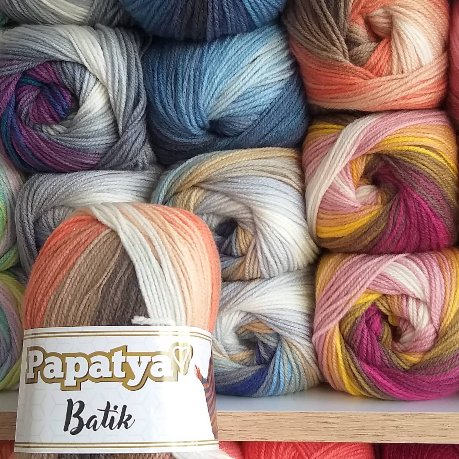 Papatya Batik Yarn Soft Yarn Acrylic Yarn Baby Yarn | Etsy