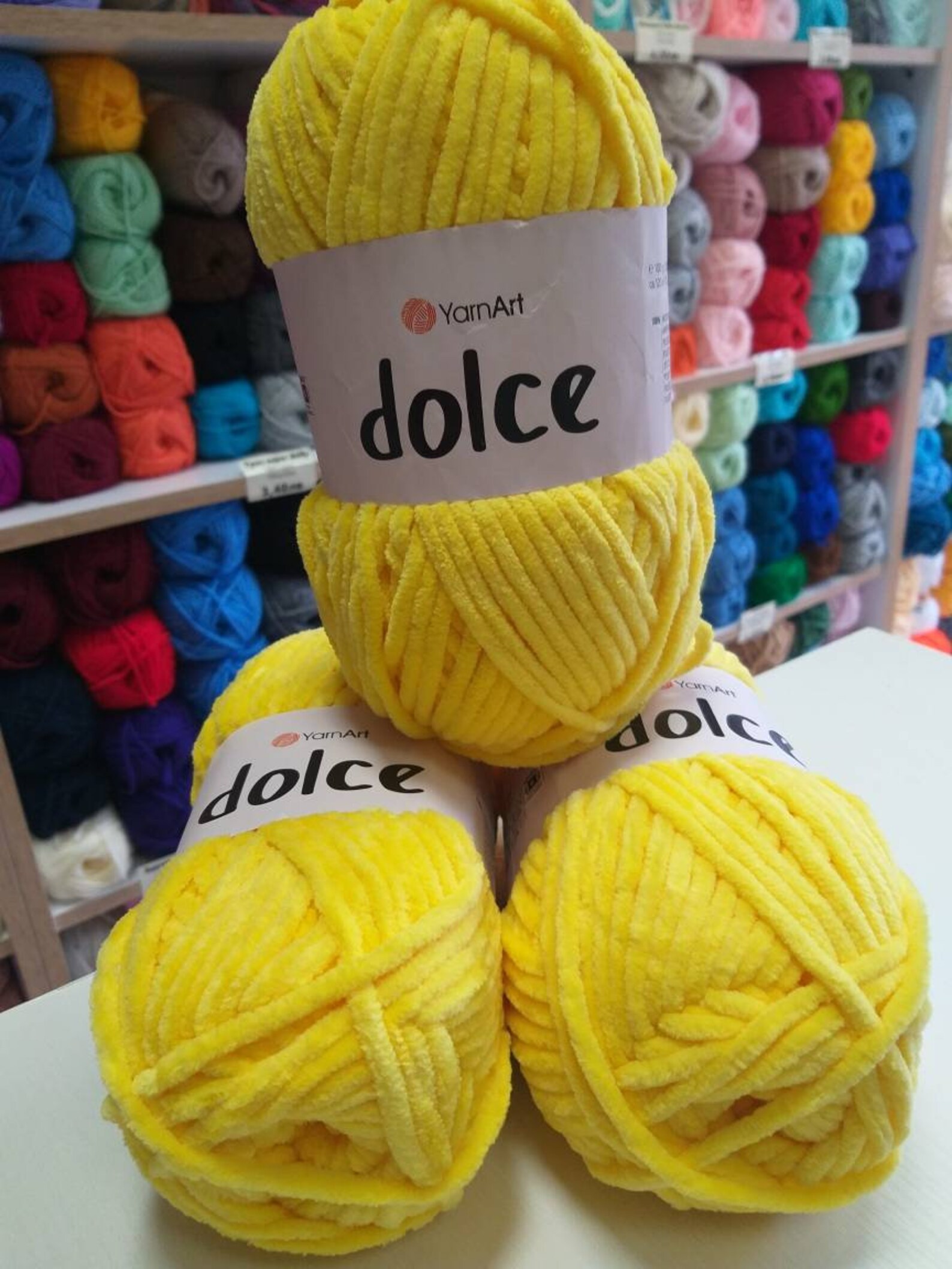Dolce Yarn, Yarnart Dolce ,amigurumi Plysh Yarn , Baby Knitting and ...