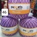 Crochet Multicolor Thread , Puppets Eldorado N.10 Thread, Mercerized ...