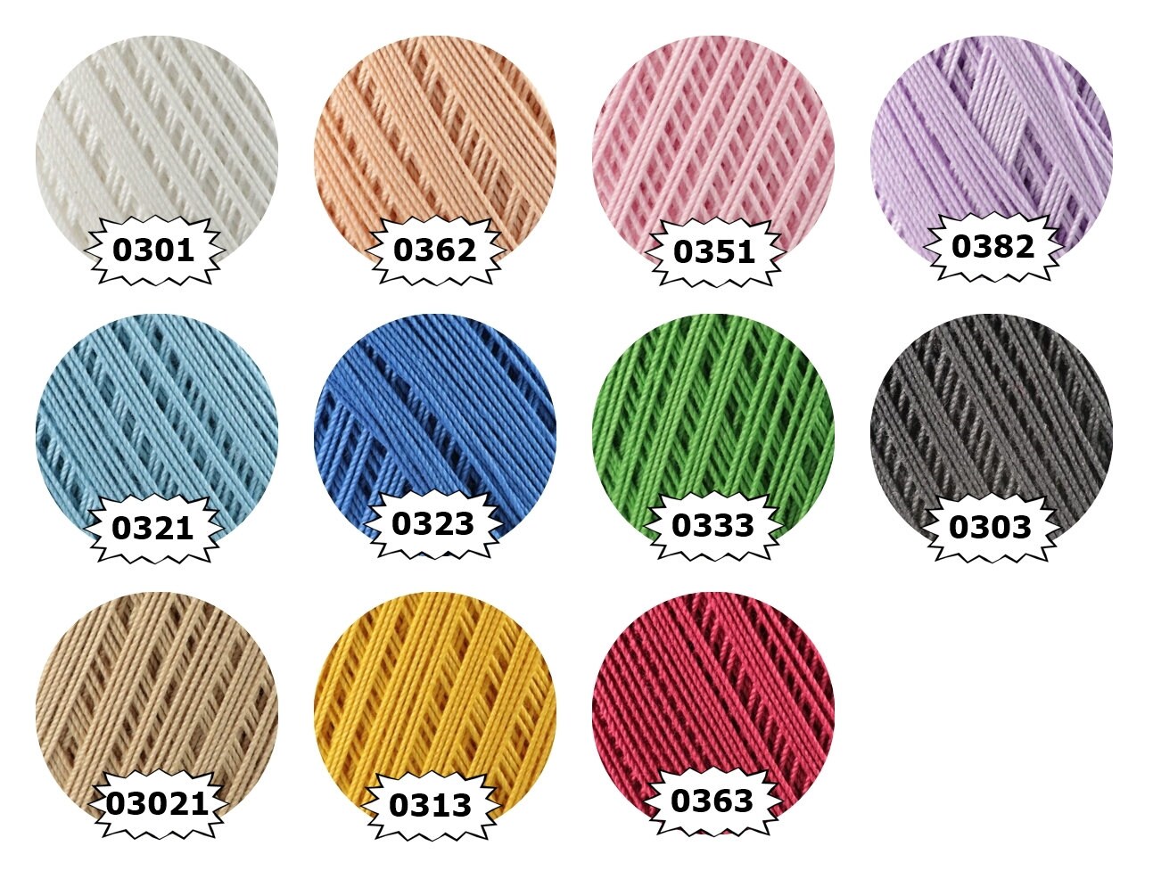 Lace Yarn,mercerized Cotton Yarn,thin Cotton Yarn, Knitting Yarn ...