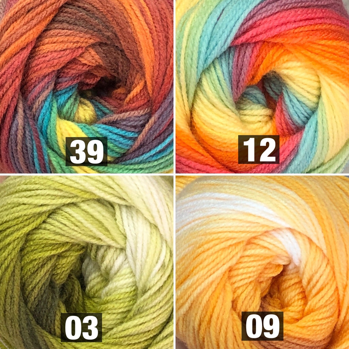 Papatya Batik Yarn soft Yarn Acrylic Yarn Baby Yarn - Etsy