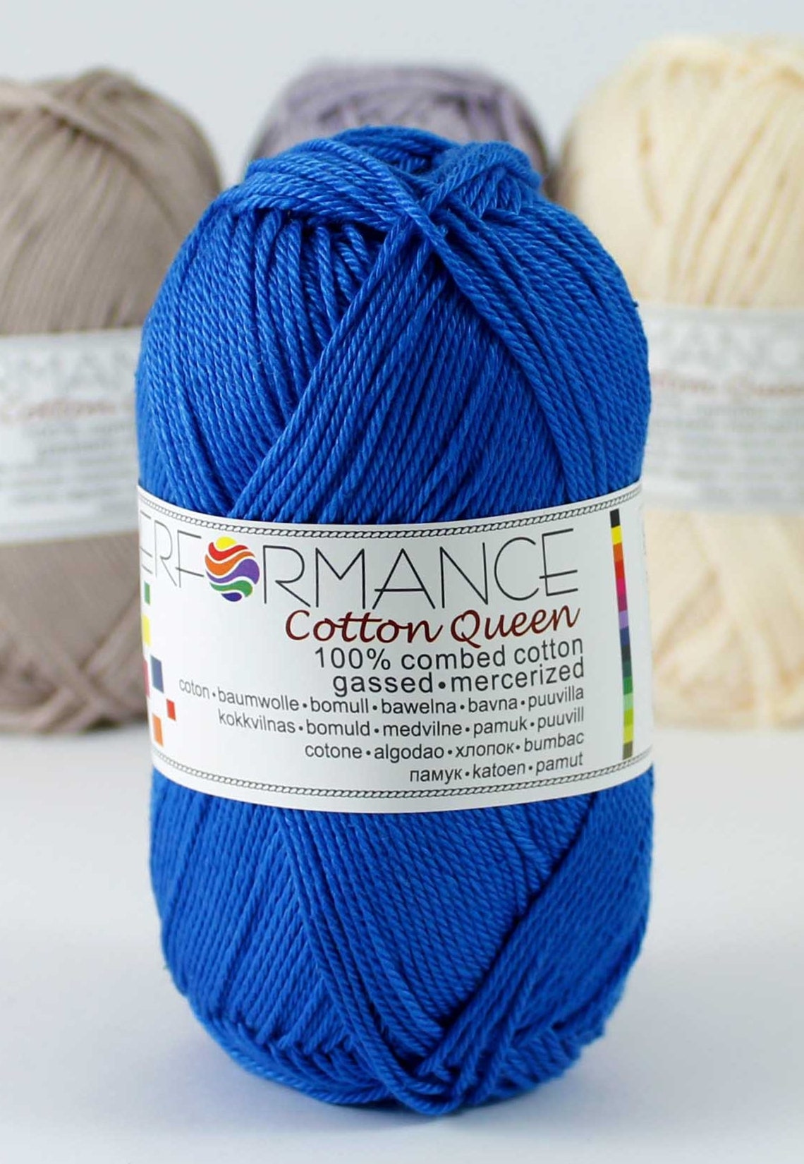 Mercerized Cotton Yarn , Knitting Crochet Yarn ,gassed Mercerized ...