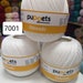 Crochet Cotton Thread , Puppets Eldorado N.10 Thread, Mercerized Cotton ...