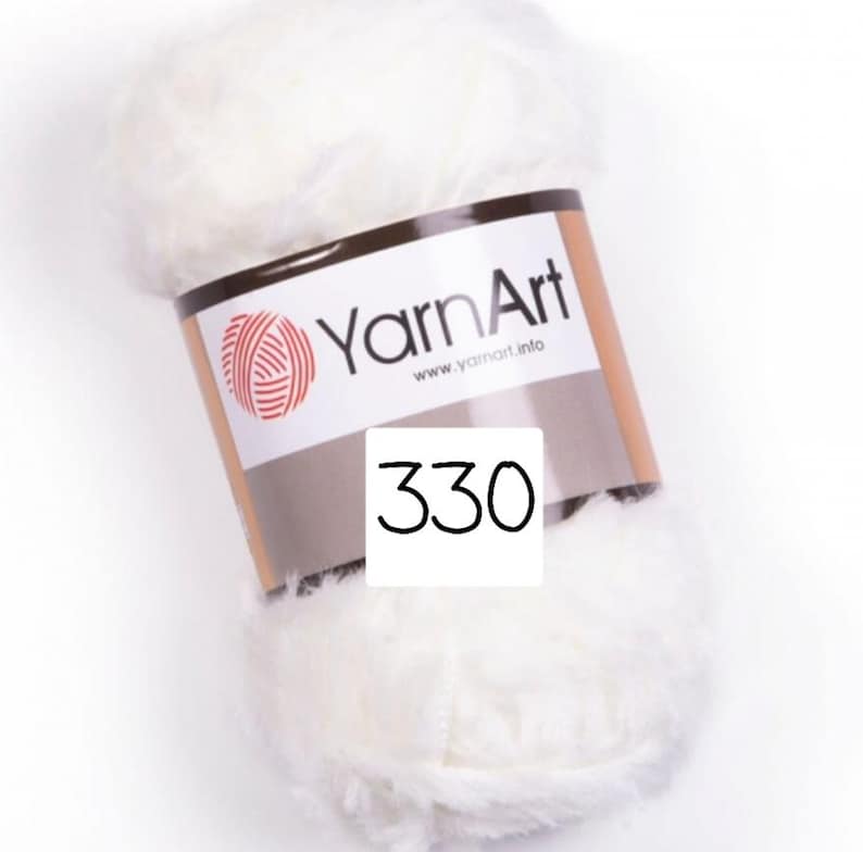Yarnart Mink ,faux Fur Knitting Yarn, Baby Yarn, Amigurumi Yarn, Fluffy ...