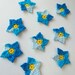 Forget Me Not Applique , 9 Crochet Forget Me Not Flowers , Cardmaking ...