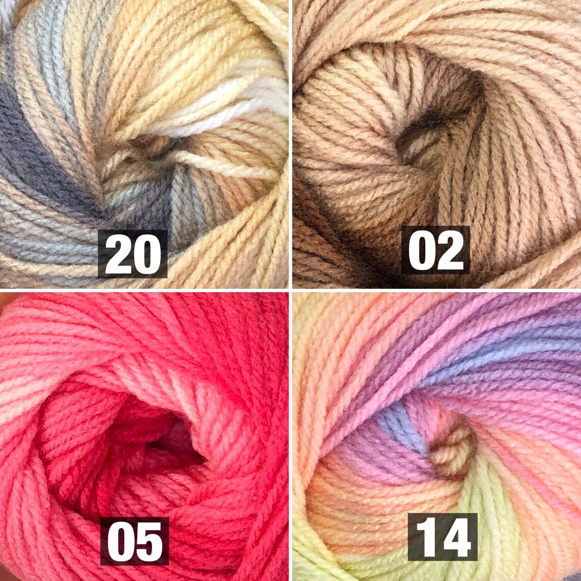 Papatya Batik Yarn soft Yarn Acrylic Yarn Baby Yarn - Etsy