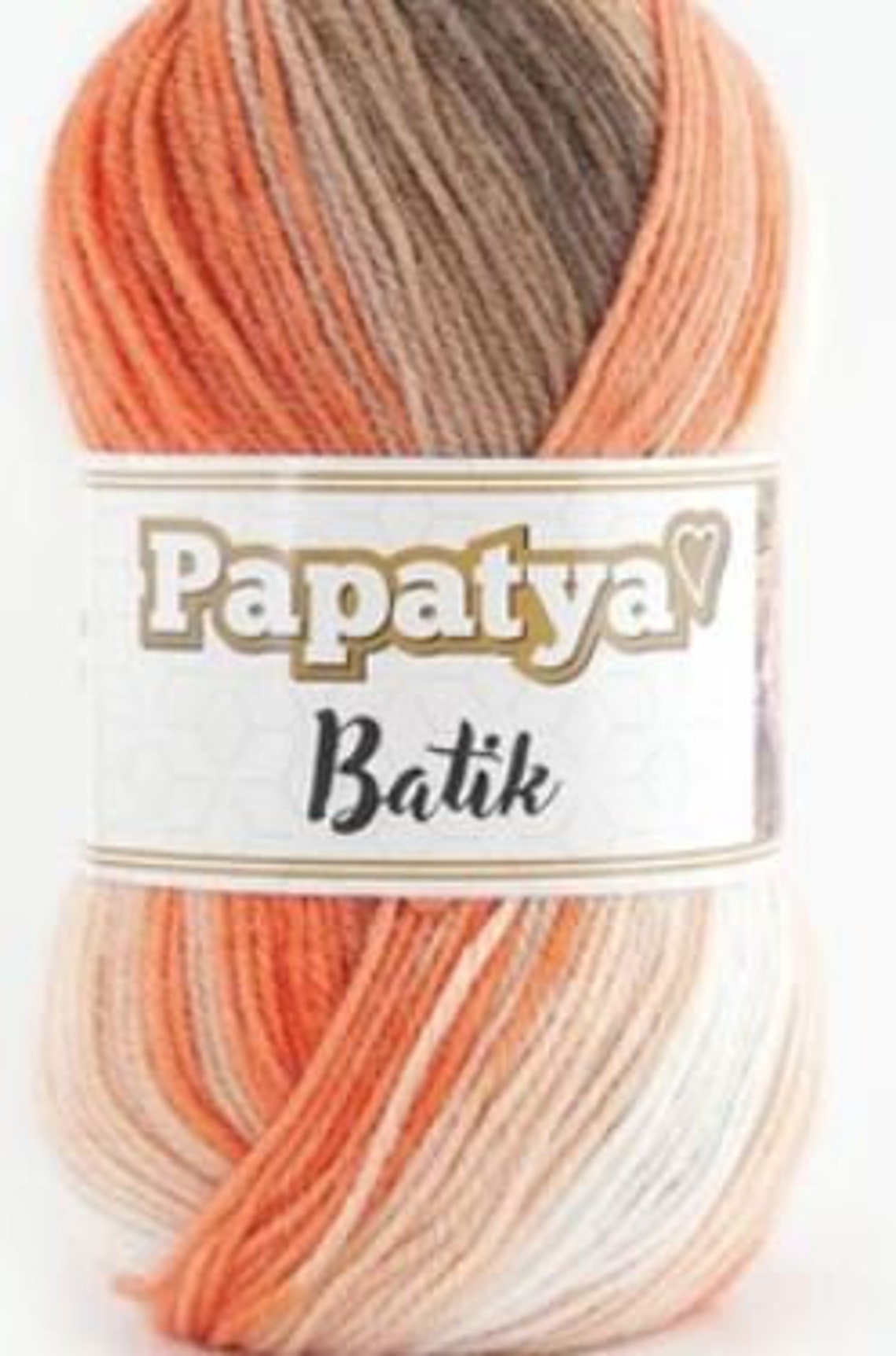 Papatya Batik Yarn Soft Yarn Acrylic Yarn Baby Yarn | Etsy