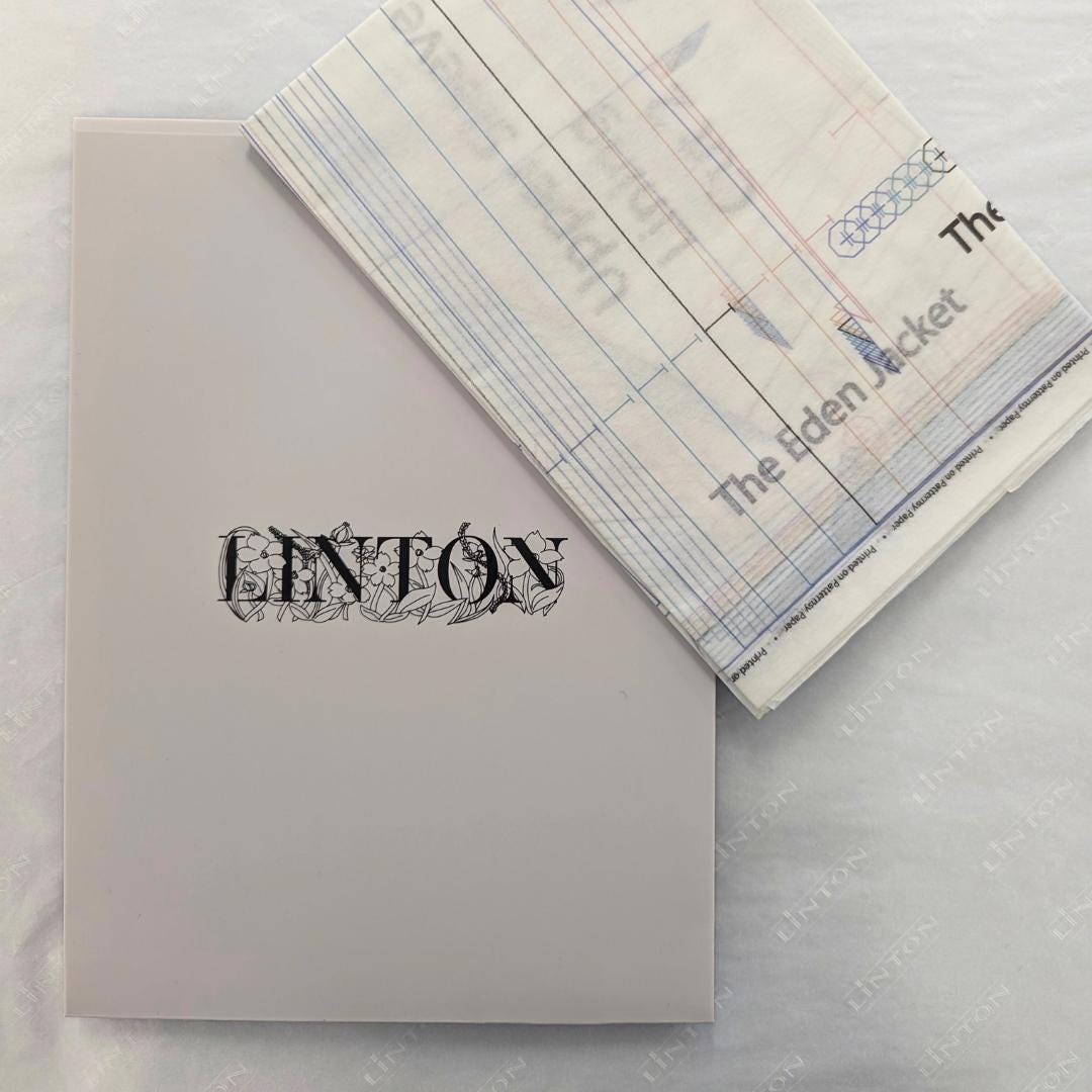 THE EDEN JACKET – the Linton Tweeds Jacket Sewing Pattern - Etsy