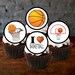 Basketball Theme Cupcake Toppers - Edible Cake + Cookie Decorations - Etsy