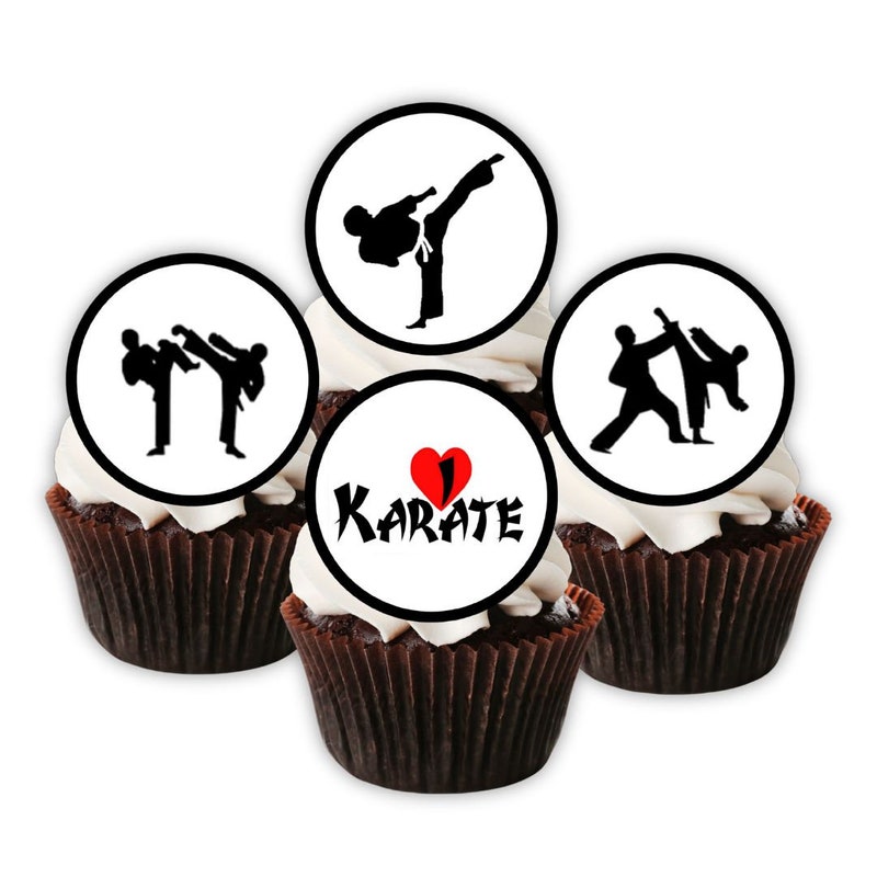 Karate Cake Topper - Etsy
