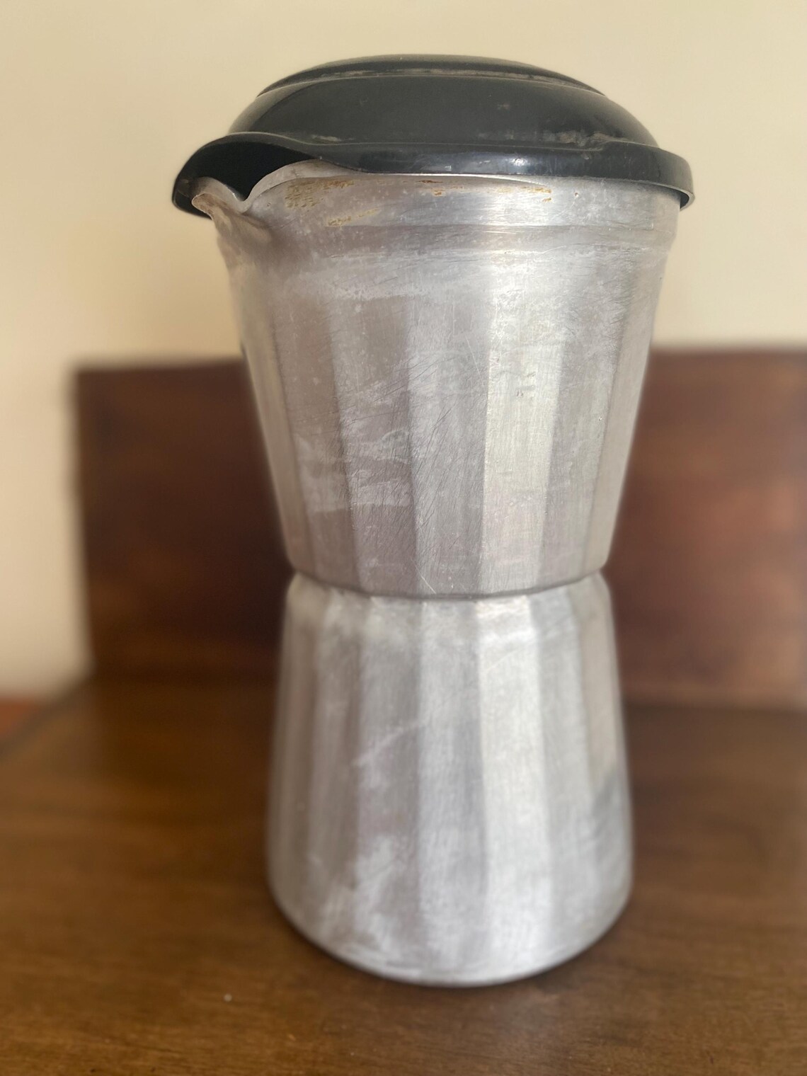 Vintage French SEB Moka Coffee Maker Aluminum 1960s | Collectible ...