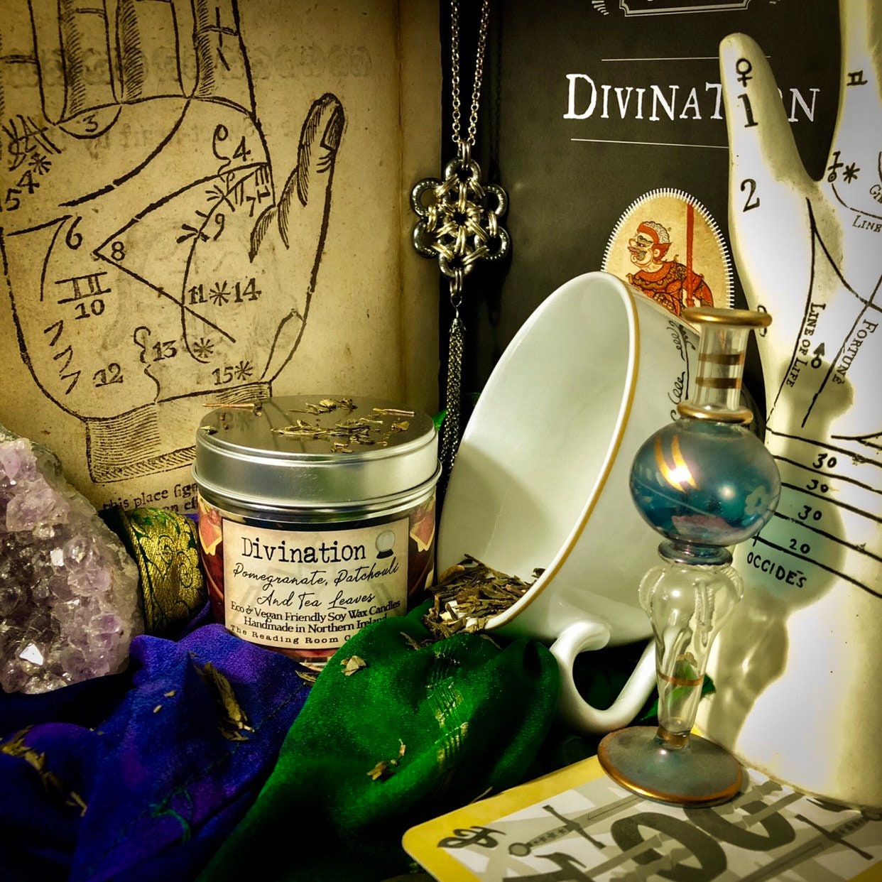 Divination Pure Soy Wax Candle Witchcraft Inspired | Etsy