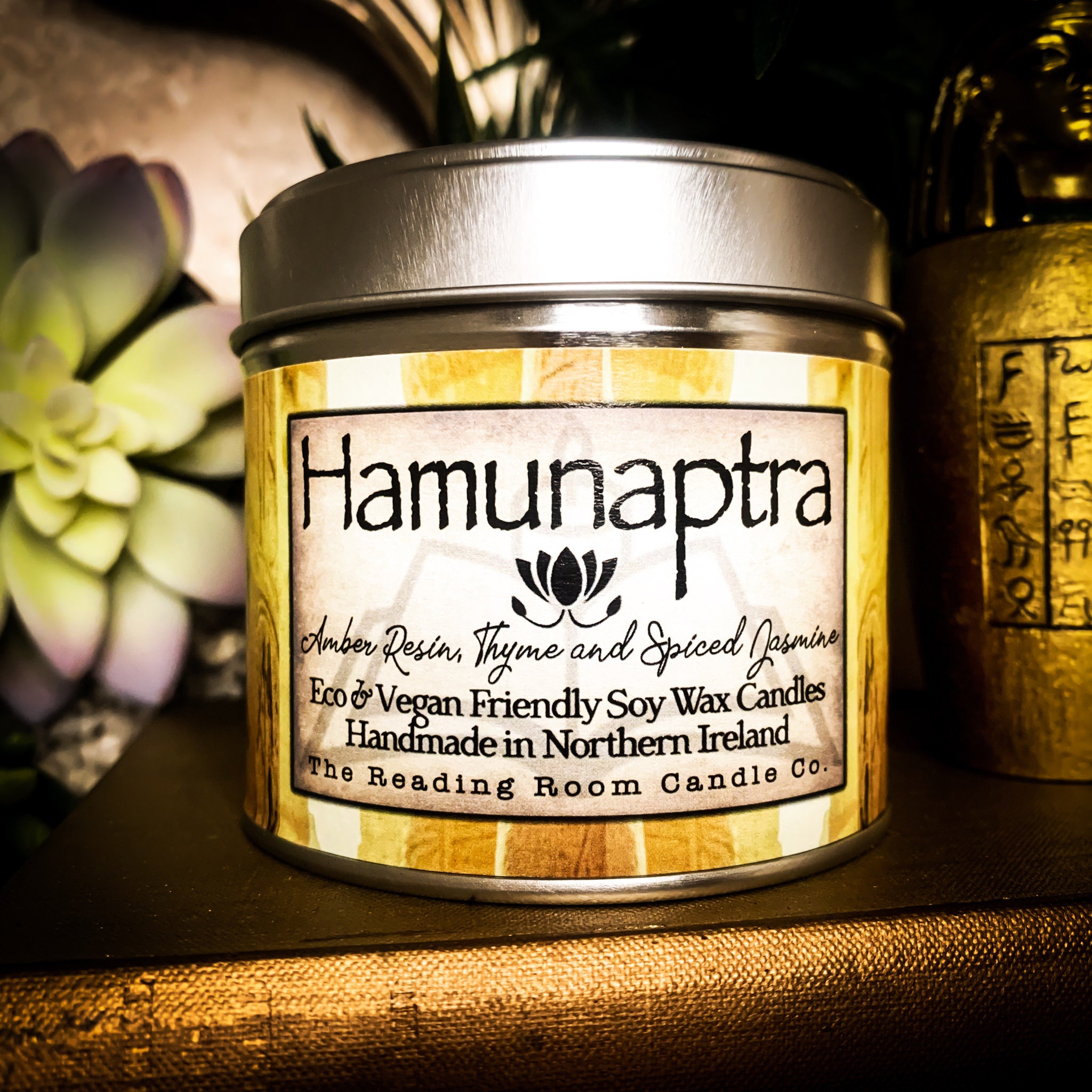 Hamunaptra Egyptian Inspired Pure Soy Wax Candle Amber - Etsy