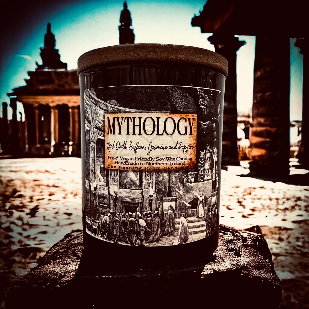Mythology- *myth and Magick Inspired Pure Soy Wax Candle Jar* Rich Oudh ...