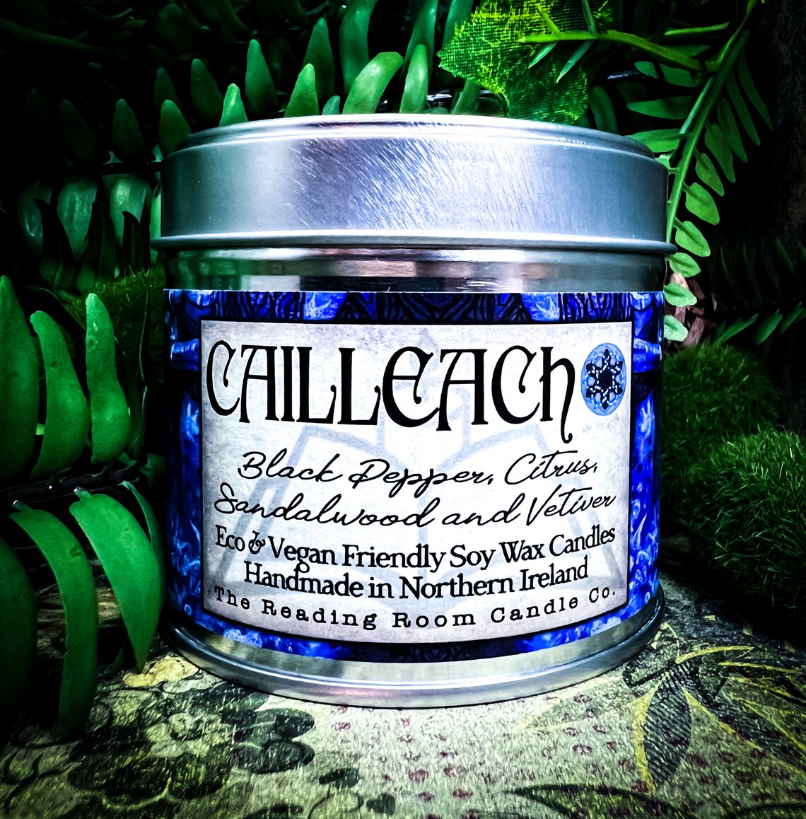Cailleach- Irish Book/mythology Inspired Pure Soy Wax Candle- Black ...