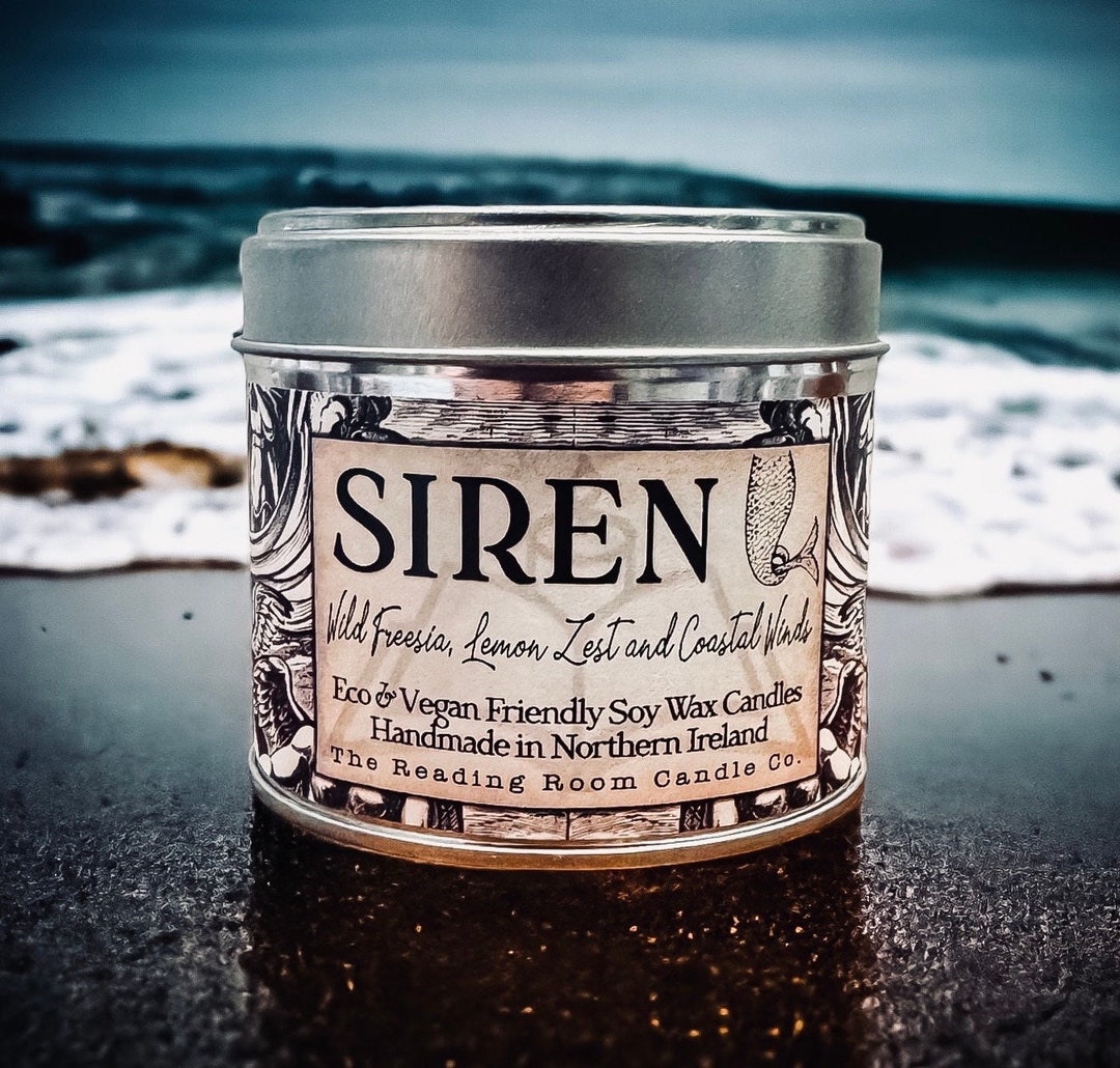 Siren- *myth and Magick Inspired Pure Soy Wax Candle Tin* Wild Freesia ...