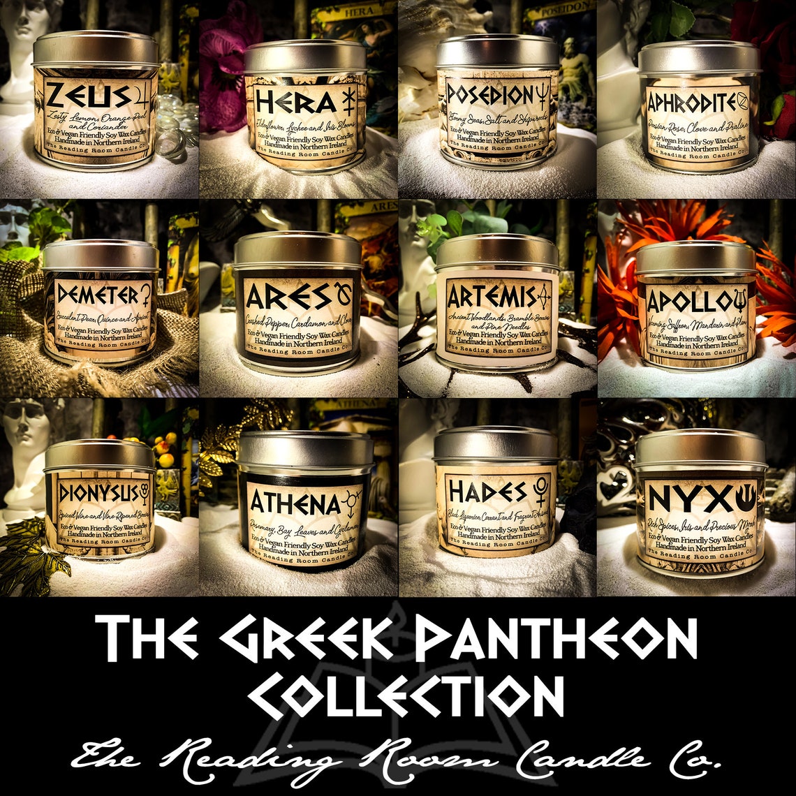 Zeus-Greek Mythology Inspired Zesty Lemon Orange Peel and | Etsy