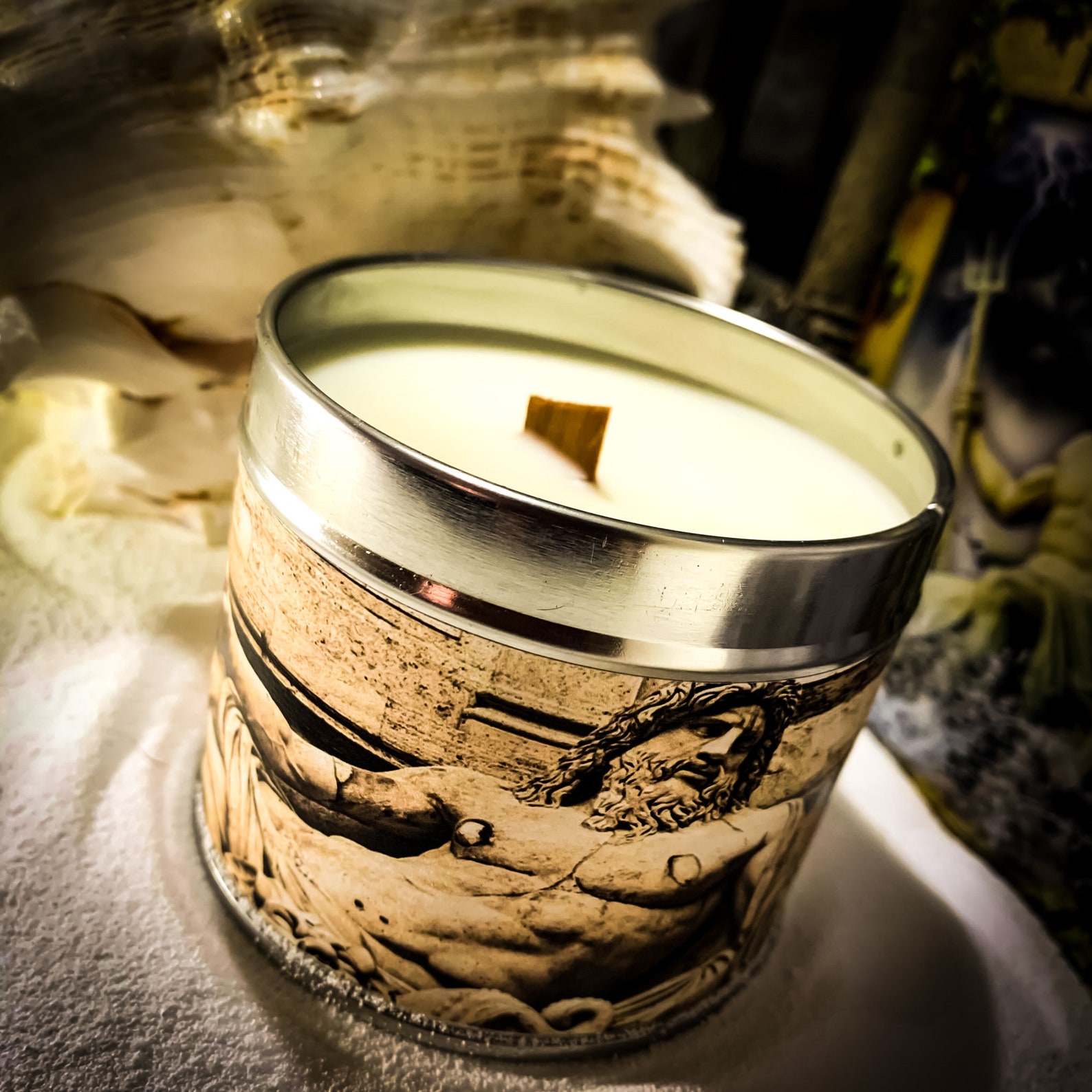 Posedion-Greek Mythology Inspired Stormy Seas Salt and | Etsy