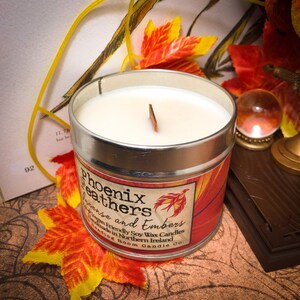 Phoenix Feathers- Mythology Inspired- Pure Soy Wax Candle-incense ...
