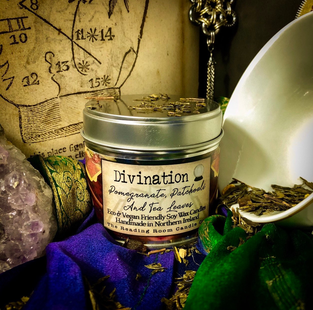 Divination Pure Soy Wax Candle Witchcraft Inspired | Etsy