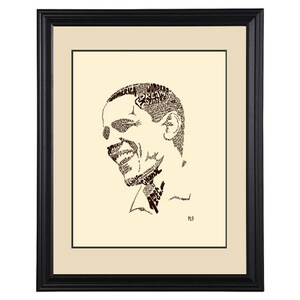 President Barack Obama Digital Print Artwork Handmade - Etsy