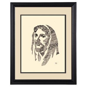 Jesus Christ, Lord's Prayer, Home Decor, Silhouette, Wall Art ...