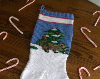 Squirrel Christmas Stocking - Etsy