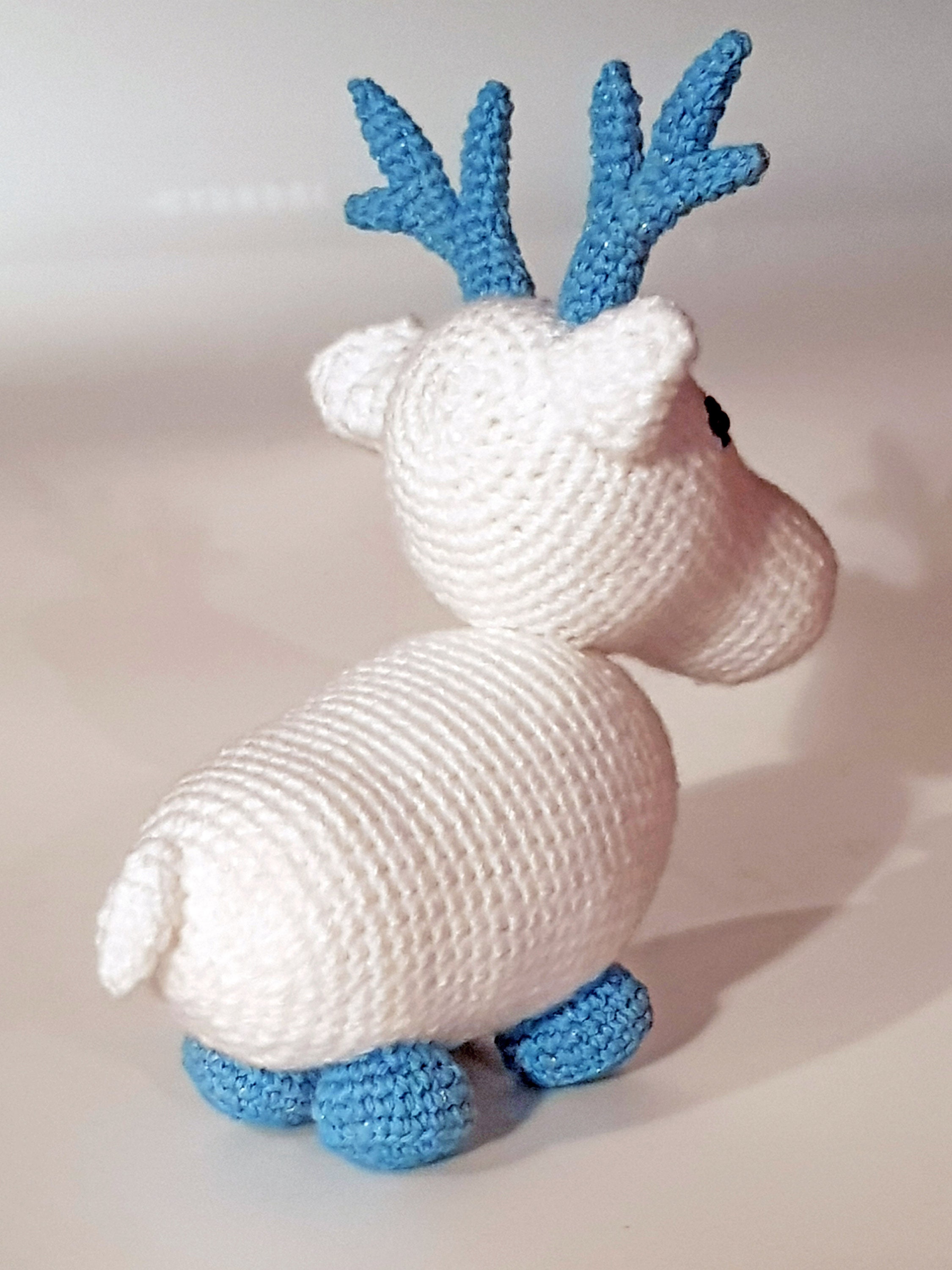 Arctic Reindeer Crochet PATTERN. Only PDF File English - Etsy
