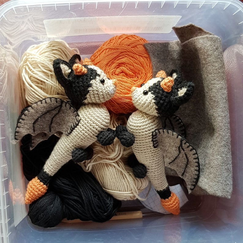 Bat Dragon Crochet PATTERN. Only PDF File English Language. | Etsy UK