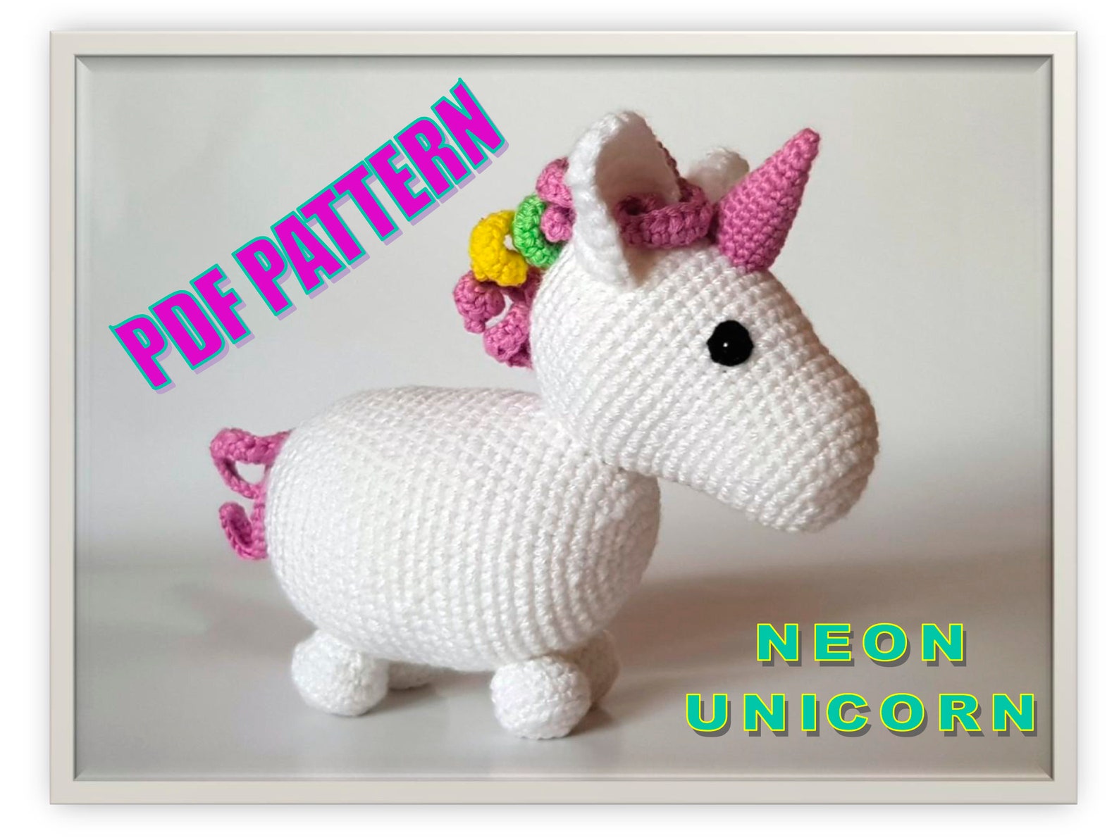 Unicorn Crochet Pattern. Adopt Me Pets Crochet Pattern. Only - Etsy