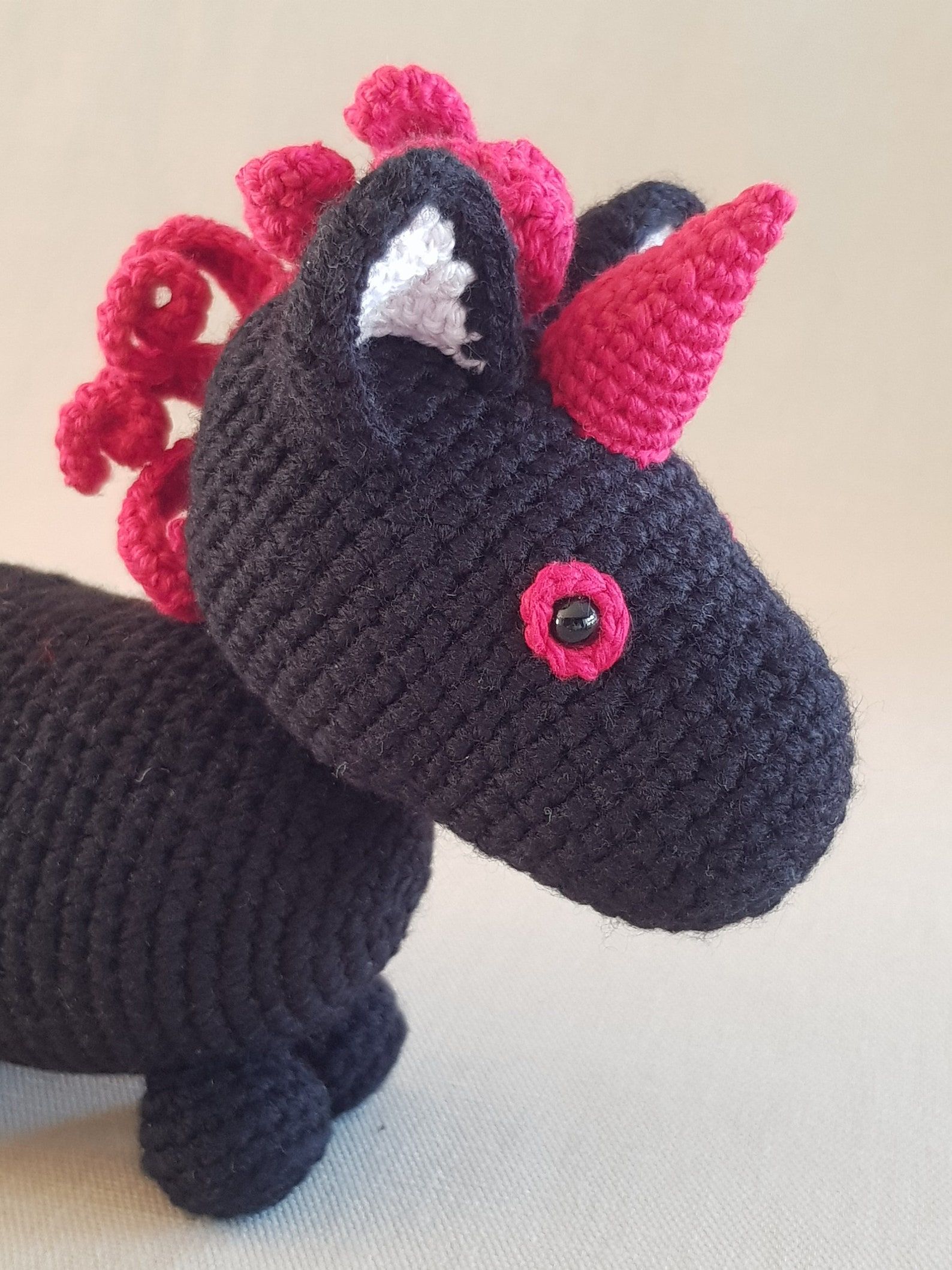 Evil Unicorn Crochet Pattern. Adopt Me Pets Crochet Pattern. - Etsy