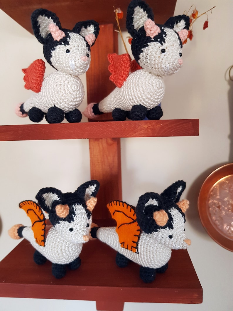 Bat Dragon Crochet PATTERN. Only PDF File English Language. | Etsy