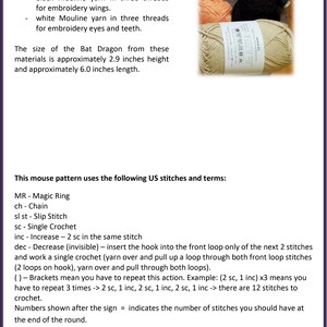 Bat Dragon Crochet PATTERN. Only PDF File! English Language. Easy ...