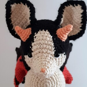 Bat Dragon Crochet PATTERN. Only PDF File! English Language. Amigurumi ...